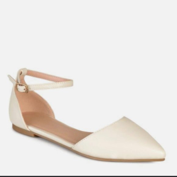 Journee Collection | Shoes | Journey Collection Size Reba Flats In Bone ...